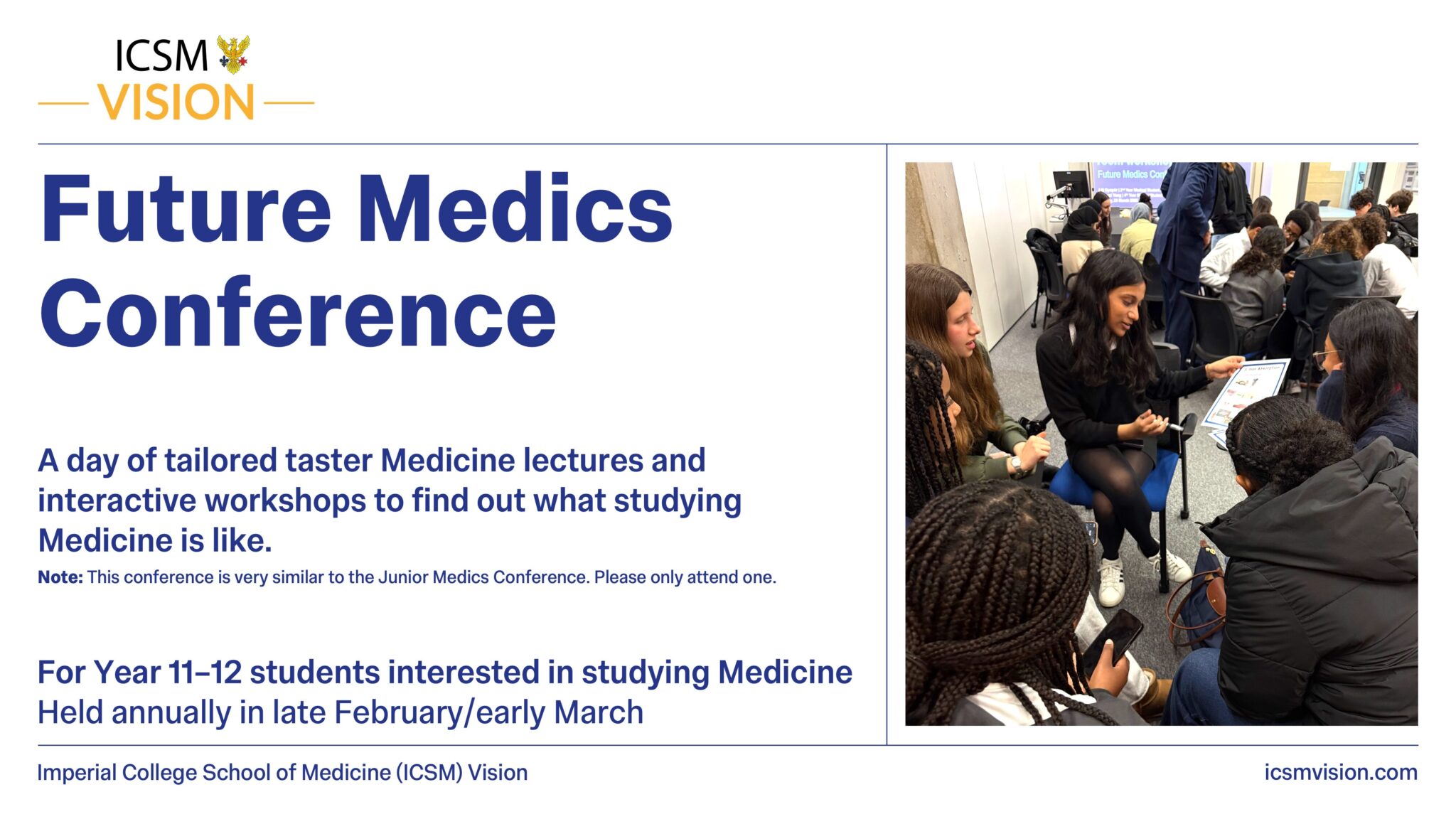 Conferences and programmes | ICSM Vision